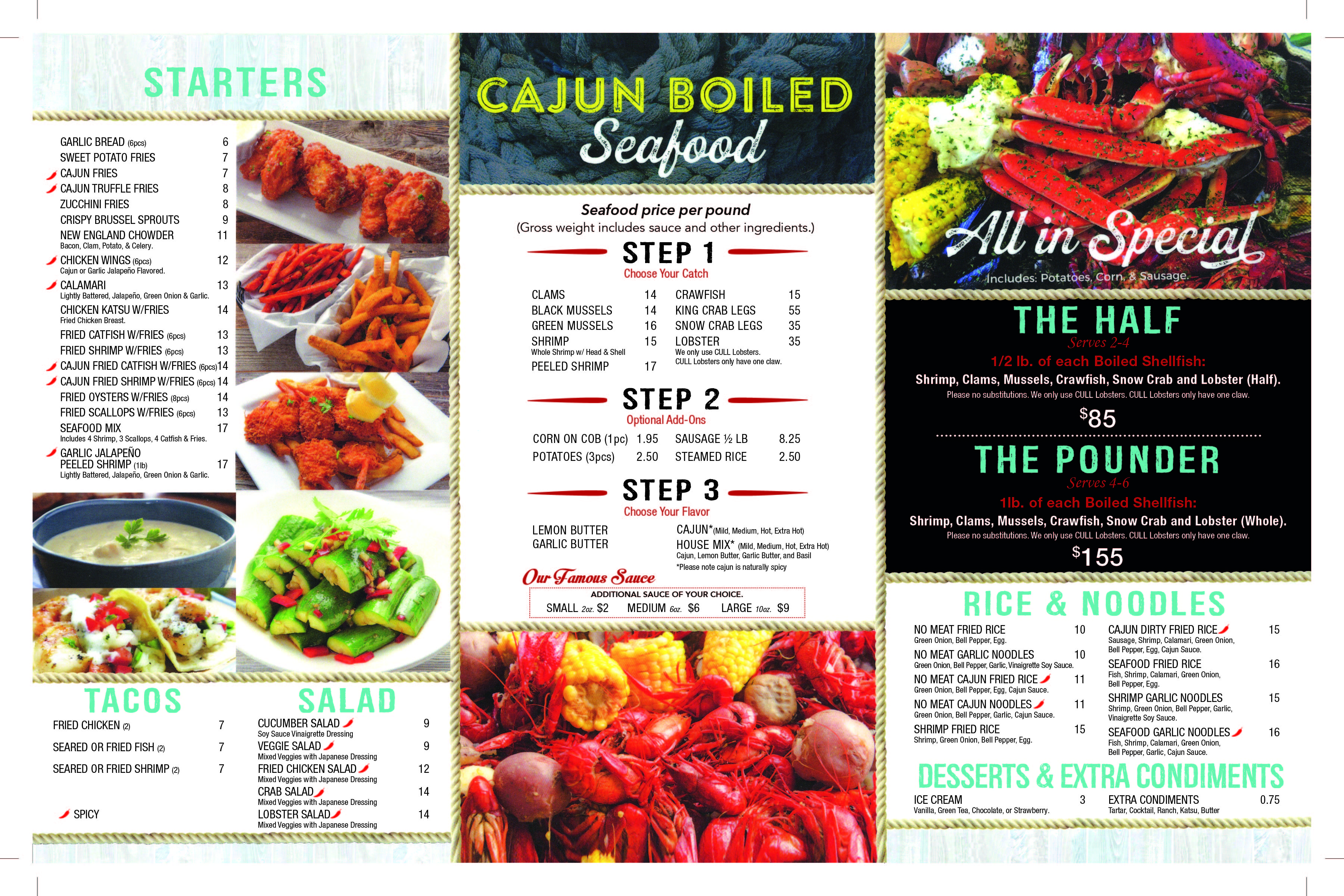 Big Catch Seafood House - Ontario, CA 91764 - Menu, Reviews, Hours ...